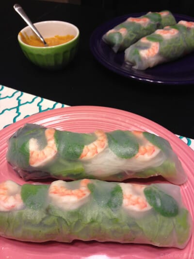 Deconstructed Spring Roll Salad - Fox and Briar