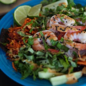 Deconstructed Spring Roll Salad - Fox and Briar