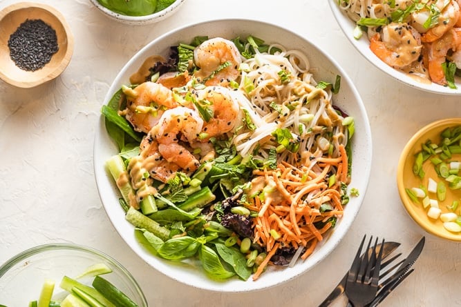 Spring Roll Bowls - Fox and Briar