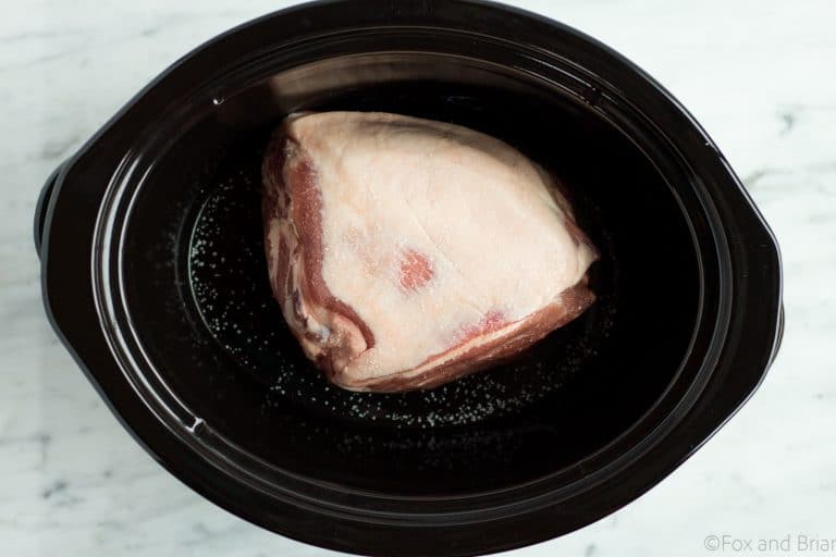 The Easiest Slow Cooker Pulled Pork - Fox and Briar