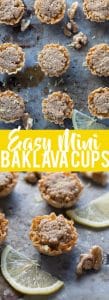 Easy Mini Baklava Cups - Fox and Briar