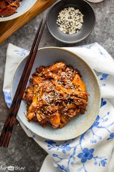 Instant Pot Honey Sesame Chicken - Fox and Briar