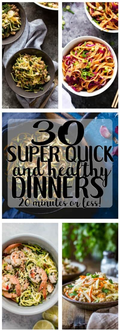 30 Super Quick and Healthy Dinner Recipes (20 Minutes or Less) - Fox ...