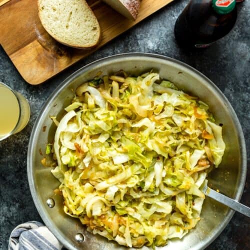 Easy Sauteed Cabbage Recipe - Fox and Briar