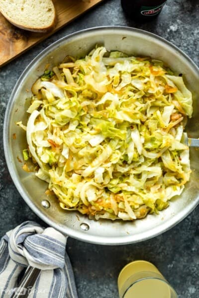 Easy Sauteed Cabbage Recipe - Fox and Briar