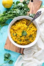 Turmeric Rice Recipe - Fox and Briar