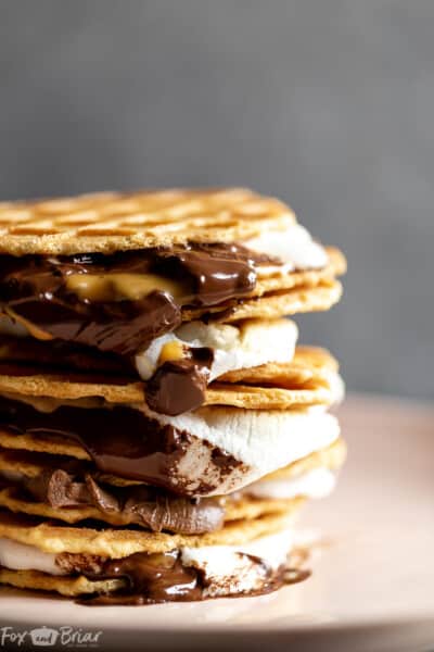 Salted Caramel S'mores In The Oven - Fox and Briar