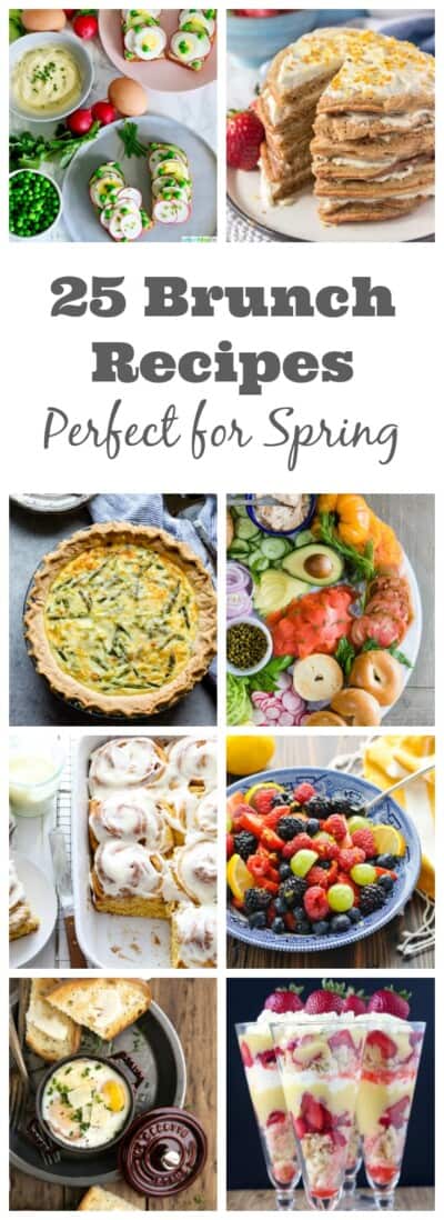 25 Brunch Recipes Perfect for Spring - Fox and Briar
