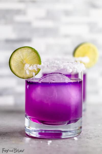 Magical Color Changing Margarita Recipe - Fox and Briar