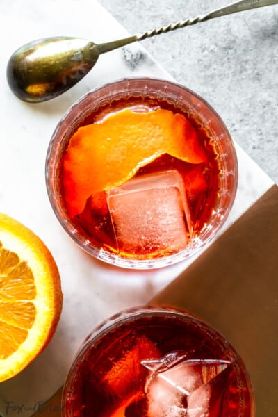 Negroni Cocktail Recipe - Fox and Briar