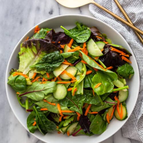 Simple Side Salad Recipe - Fox and Briar