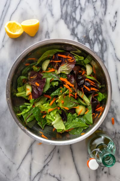 Simple Side Salad Recipe - Fox and Briar