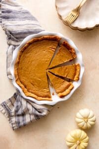 Easy Pumpkin Pie - Fox and Briar