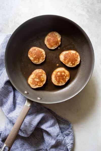 Two Ingredient Banana Pancakes - Fox and Briar