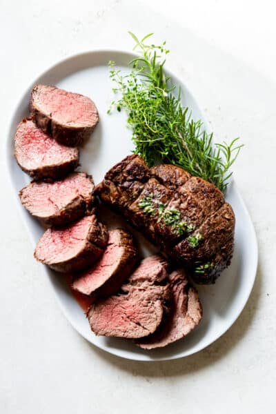 Slow Roasted Beef Tenderloin - Fox and Briar