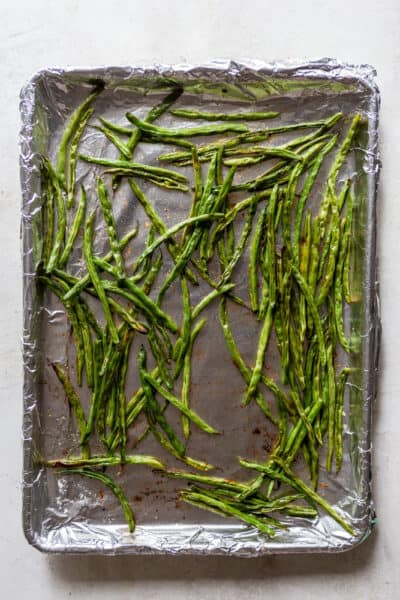 Roasted Green Beans - Fox and Briar