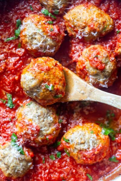 Turkey Ricotta Meatballs - Fox and Briar